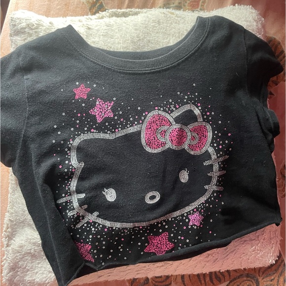 Hello Kitty | Tops | Hello Kitty Croptop | Poshmark